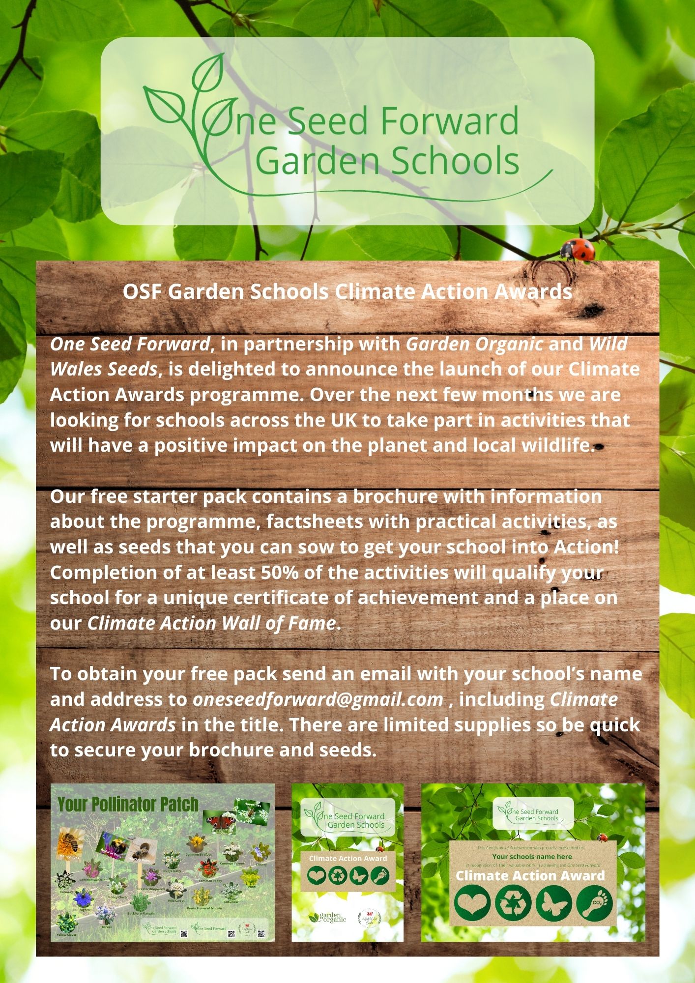 Climate Action Award - OSF Garden Schools